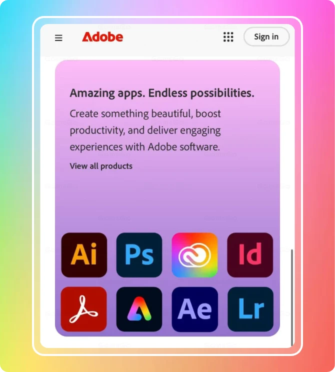 Buy Adobe Creative Cloud Accounts and Save Big - GamsGo